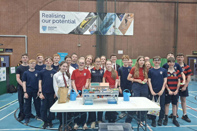 NI Water inspires future engineers at Ballymena Academy