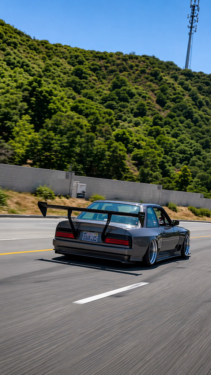 Custom track monster unfurls incredible straight line speed