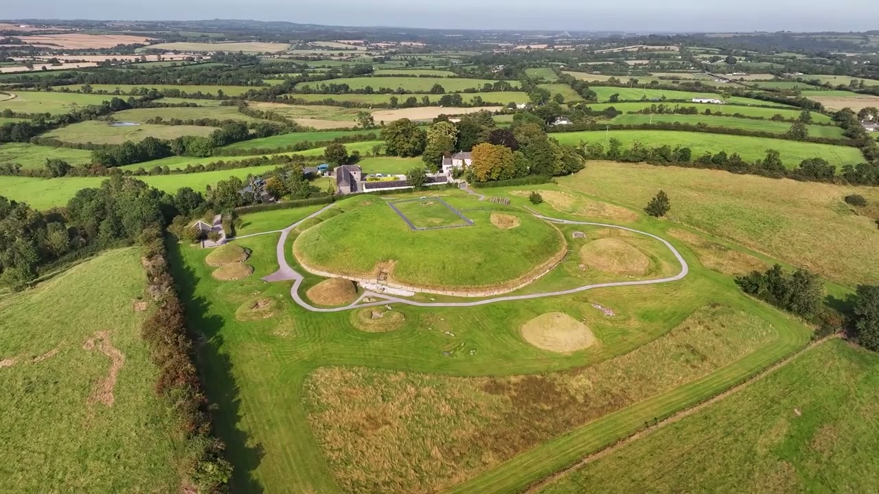 Newgrange, Ireland: Drone explores 5,000-year-old wonder