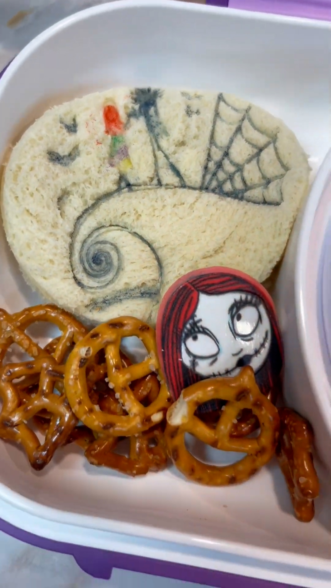 Festive December lunchbox celebrating winter holidays with cheer