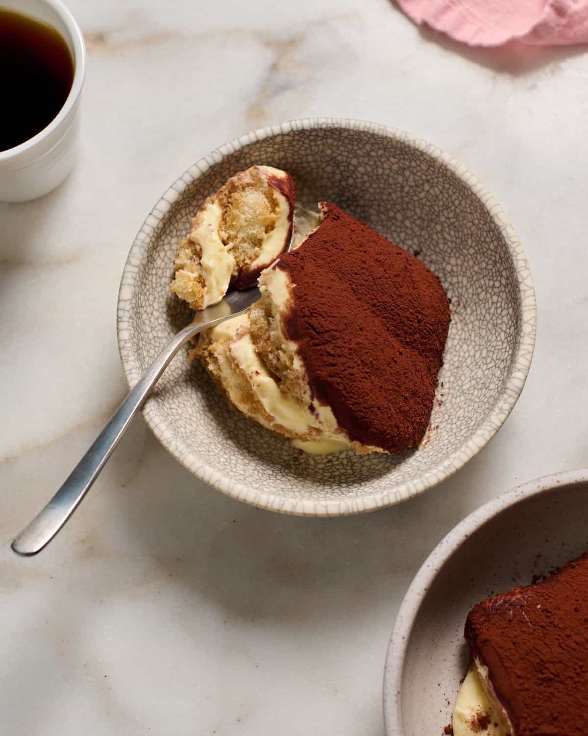 The tiramisu that melts in your mouth