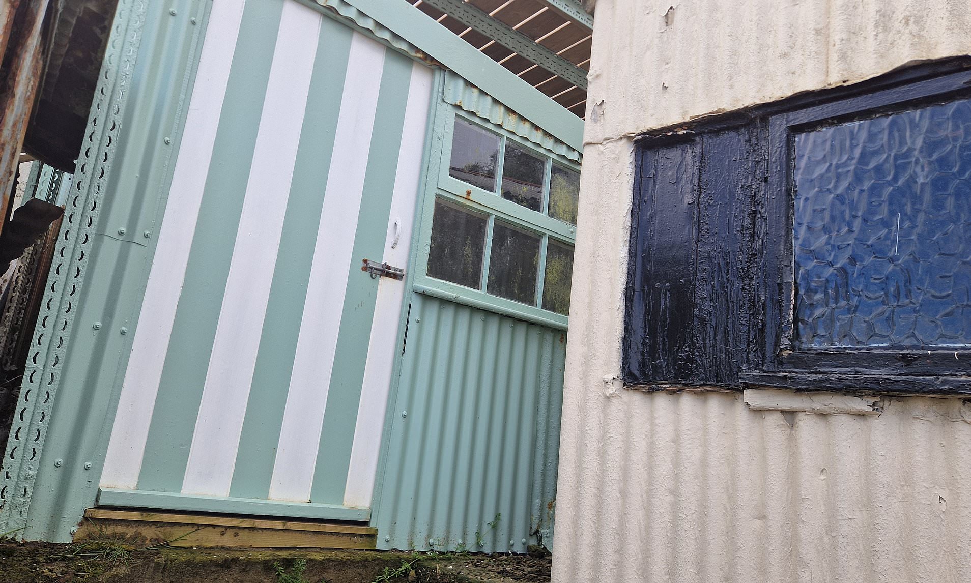 This beach hut with rooftop deck is on sale for £50,000 after six ...