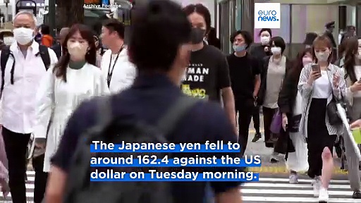 Japanese yen sinks to 40-year low against the US dollar as intervention ...