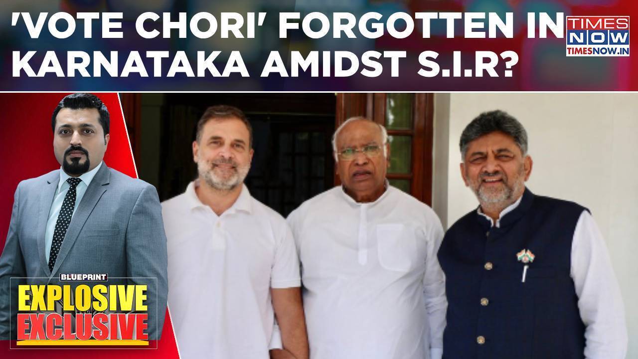 K'taka's DKS links SIR to Congress guarantees, BJP hits back | 'Vote ...