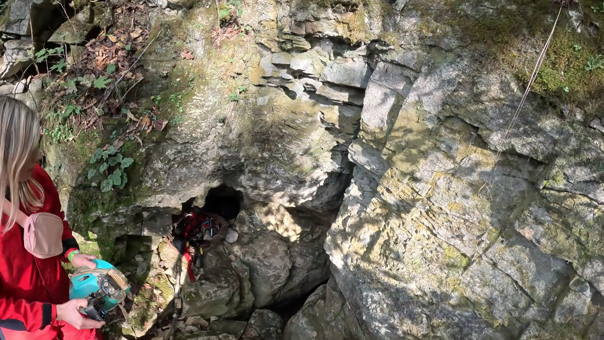 They heard voices inside a roadside cave - then things got strange