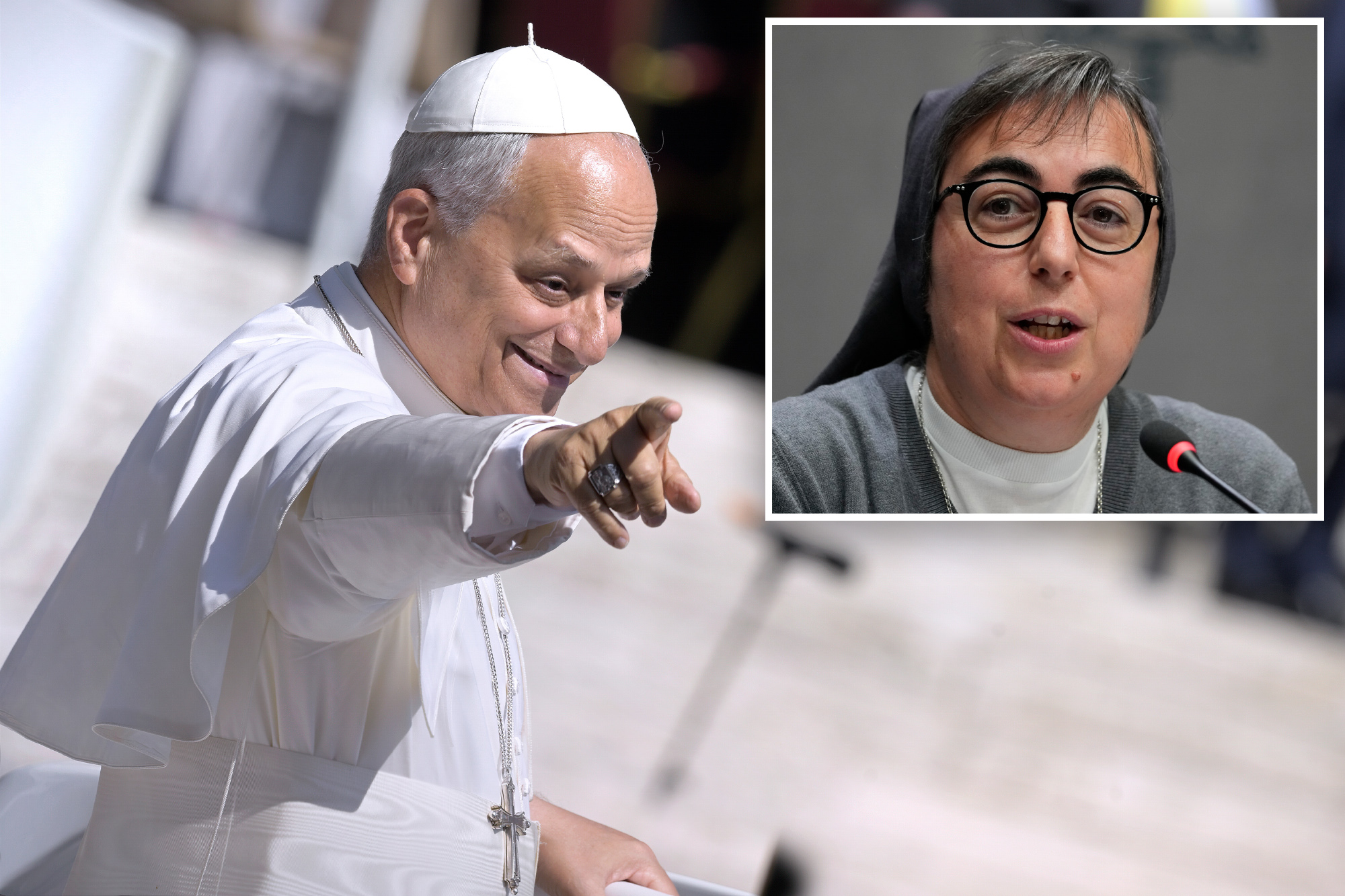 Pope Leo promotes nun to migrant role in his first major appointment of ...