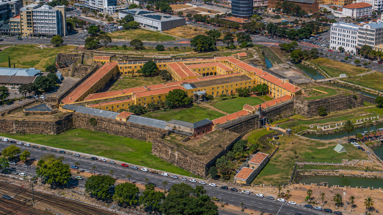 Have you seen Cape Town’s Castle of Good Hope from above?