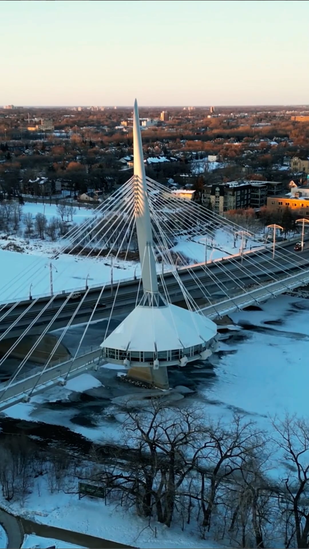 Experience Manitoba's winter magic from the sky