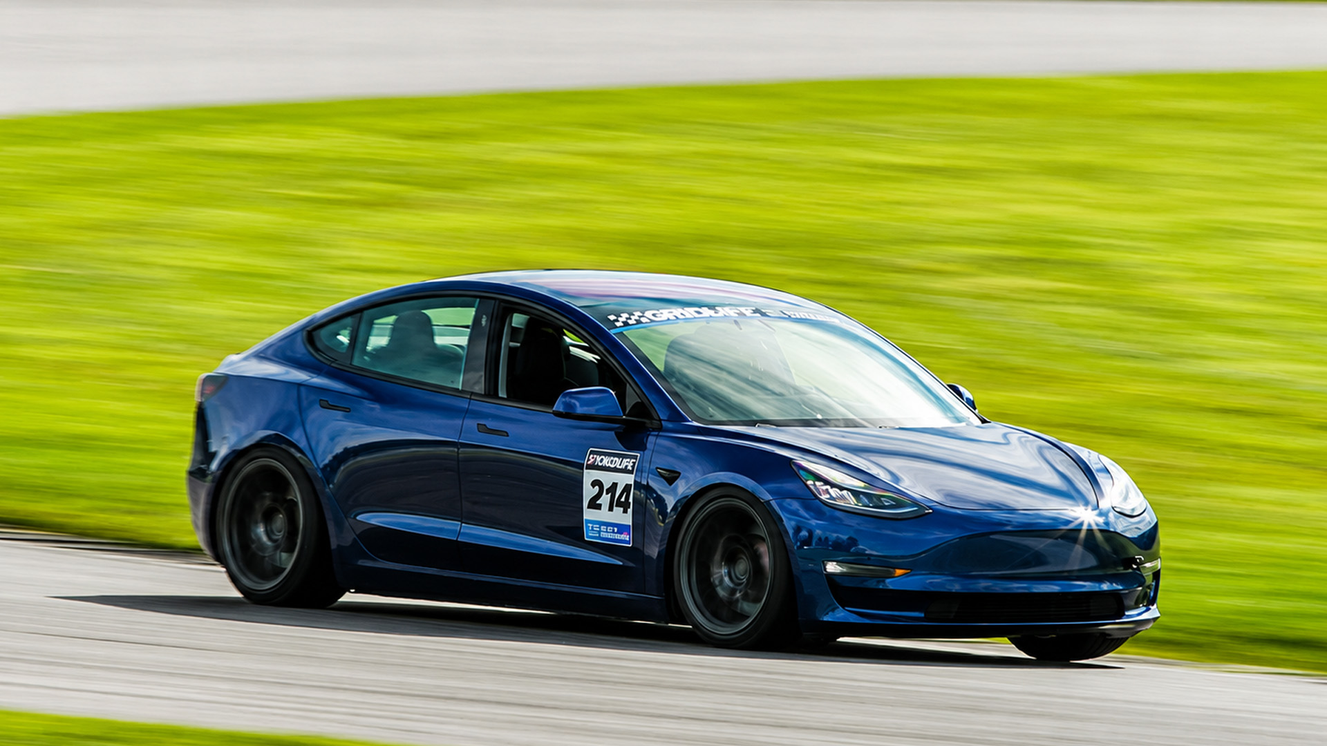 Can a modified Tesla Model 3 handle Lime Rock Park?