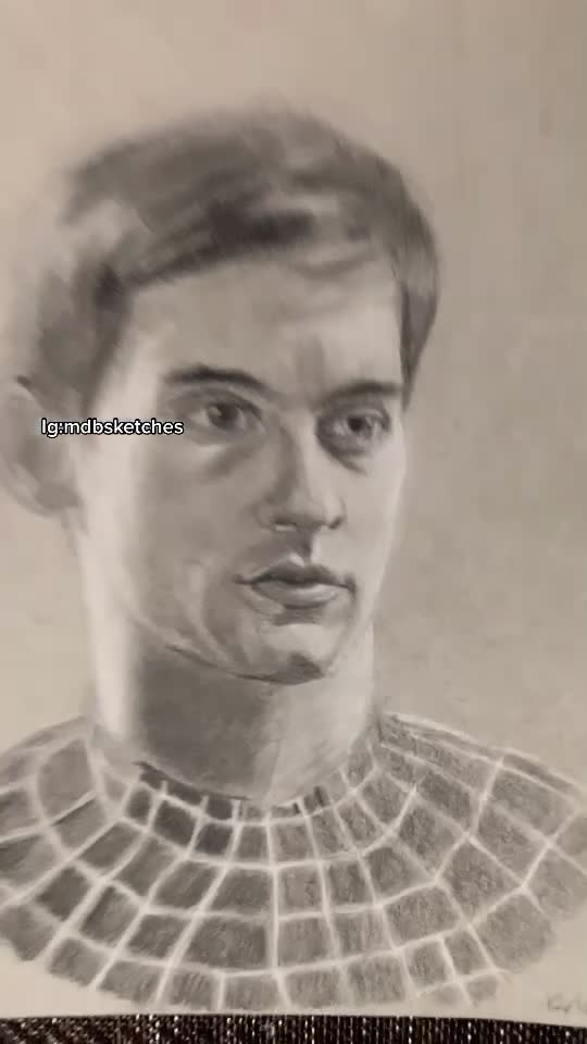 Full realism drawing of Spider-Man coming soon
