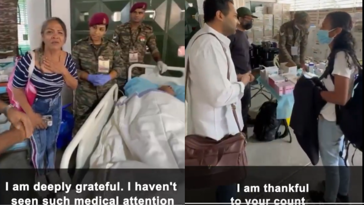 'Deeply grateful': India's field hospital wins hearts in earthquake-hit ...