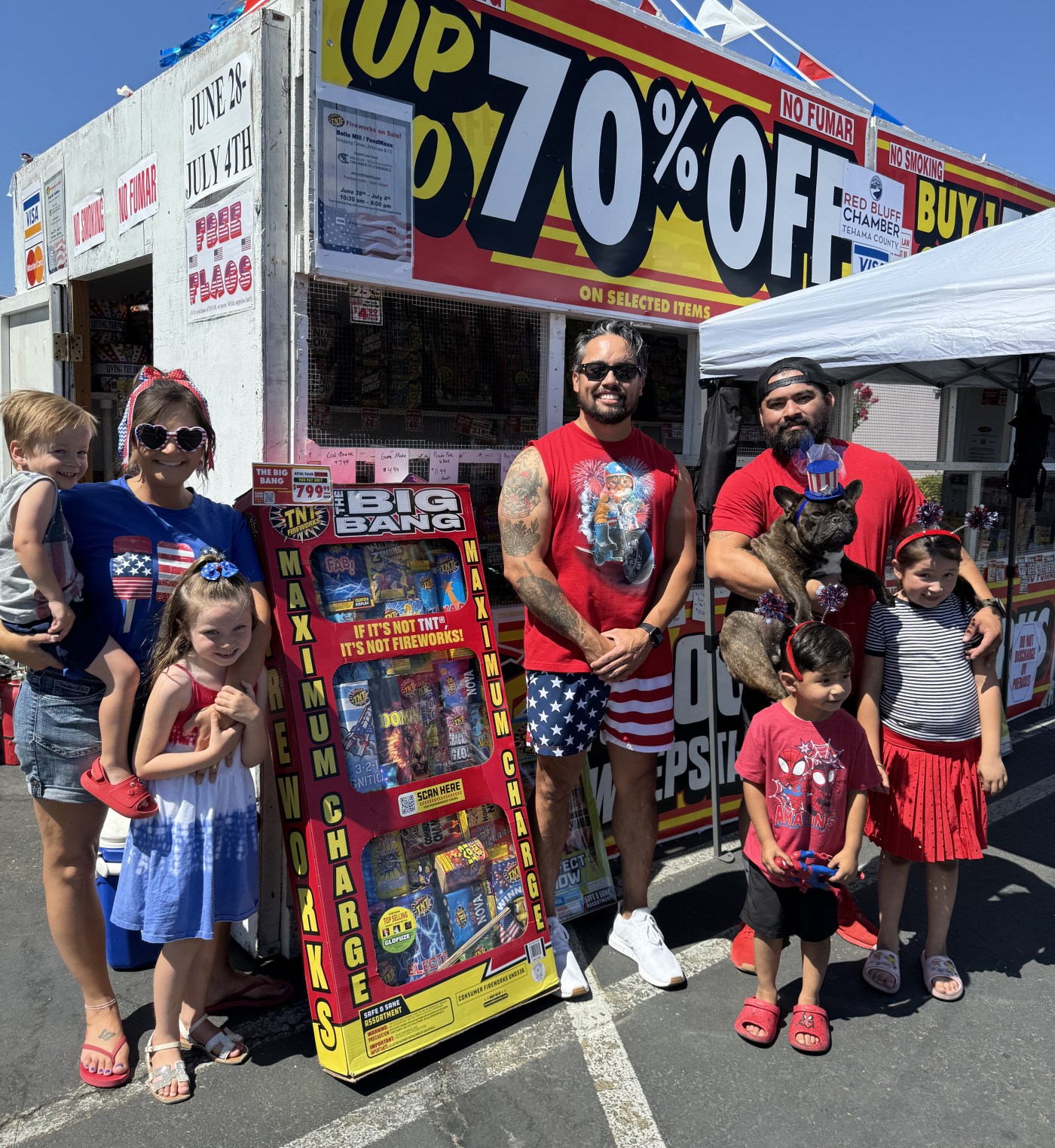 Booth off to a strong start to America’s 250th | Red Bluff Chamber of ...