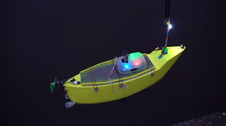 Long range autonomous drone boat build and tuning
