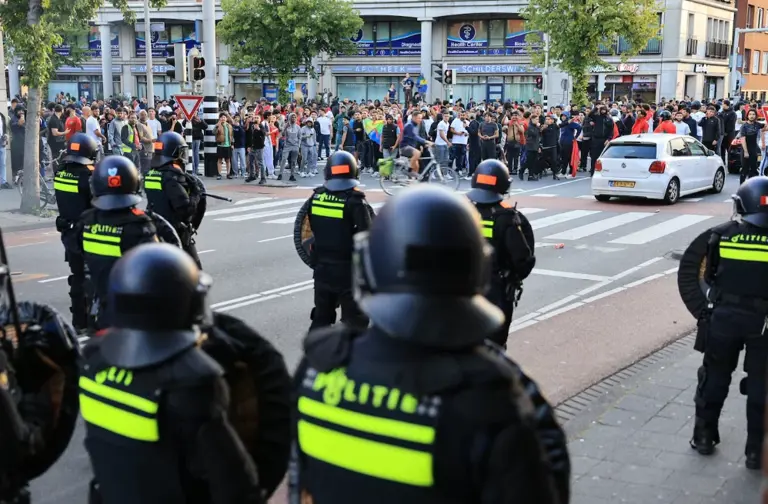 Dutch police arrest 13 after Morocco World Cup win sparks The Hague riots