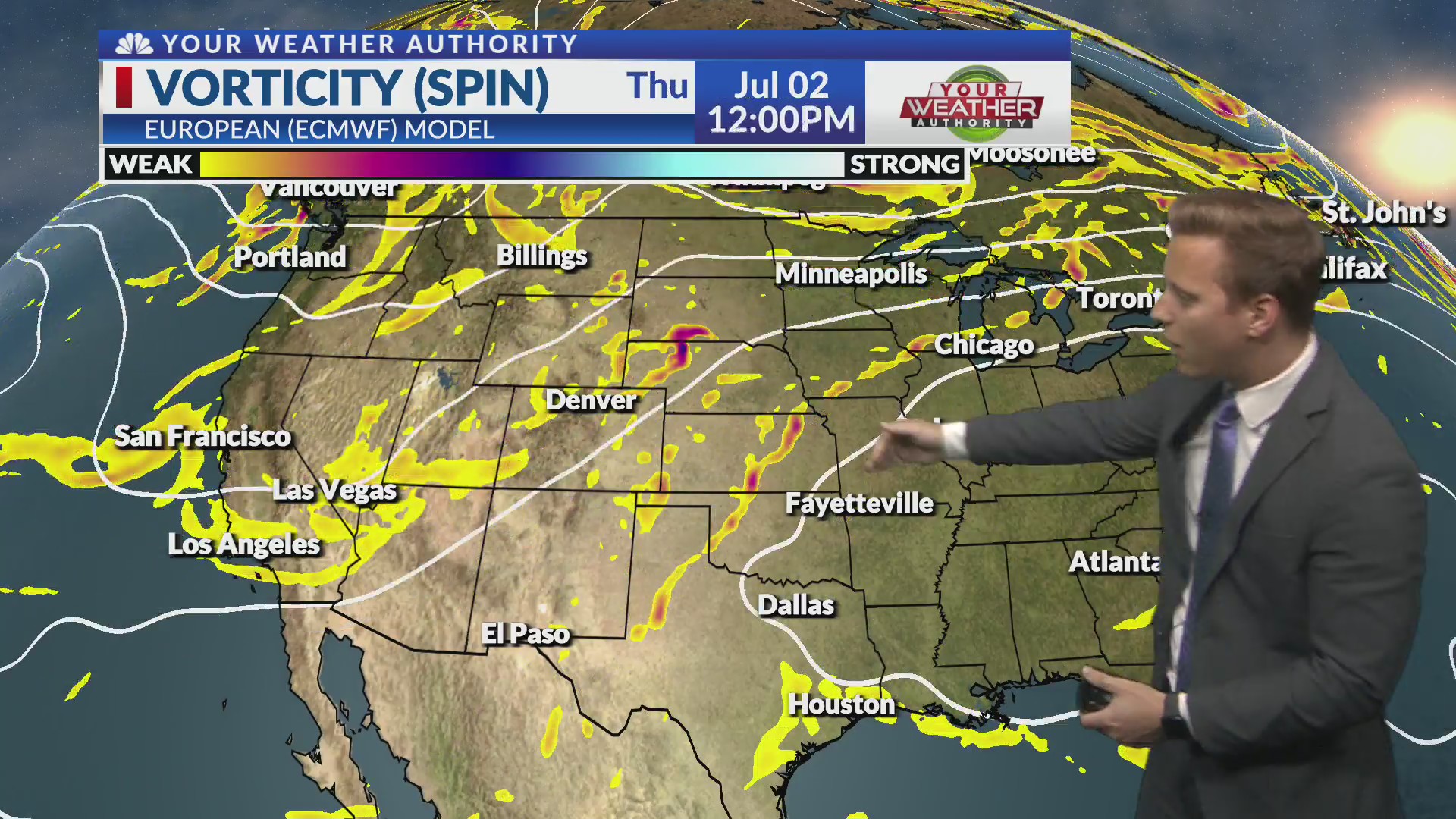 Tuesday, June 30 morning forecast