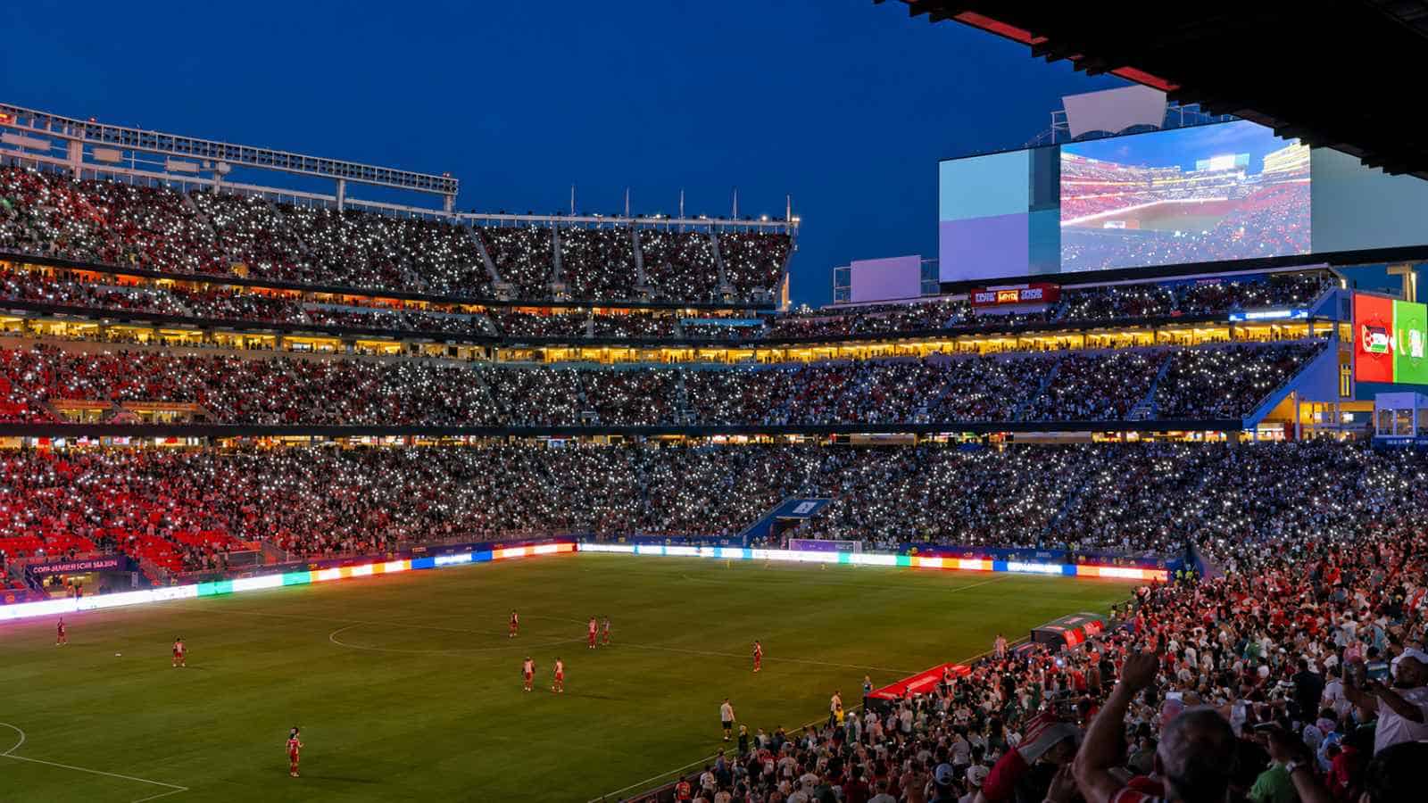 A stadium QR code turned fans into a light show, and the internet saw ...