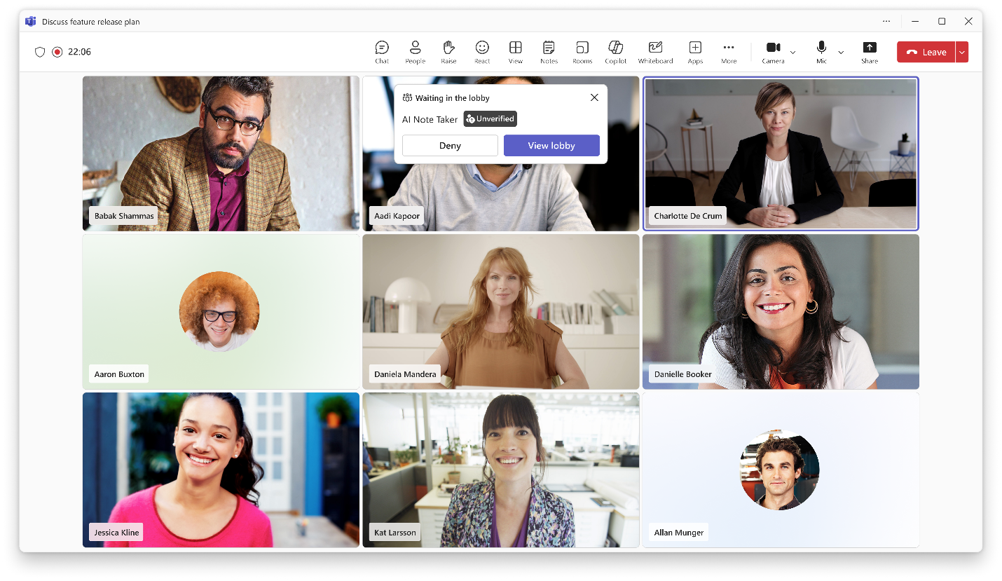 Microsoft Teams is getting wants to block bad bots for good