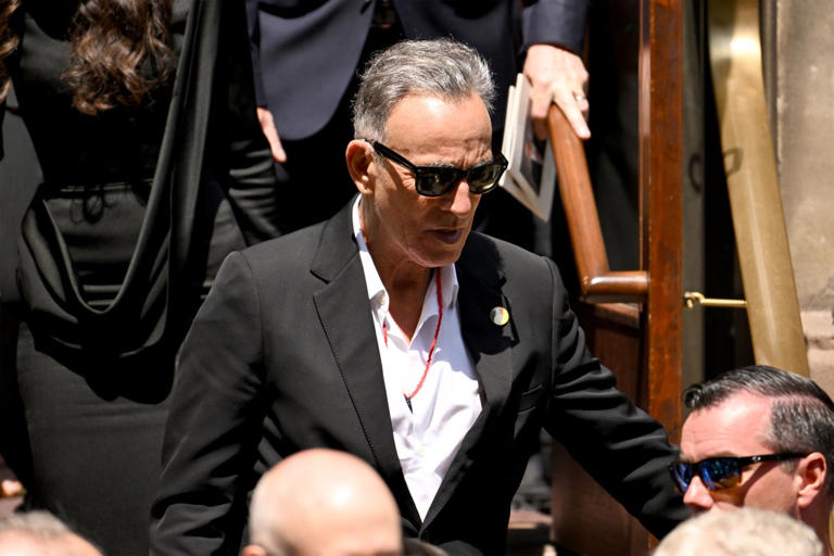 Bruce Springsteen praised for heartfelt tribute to music legend