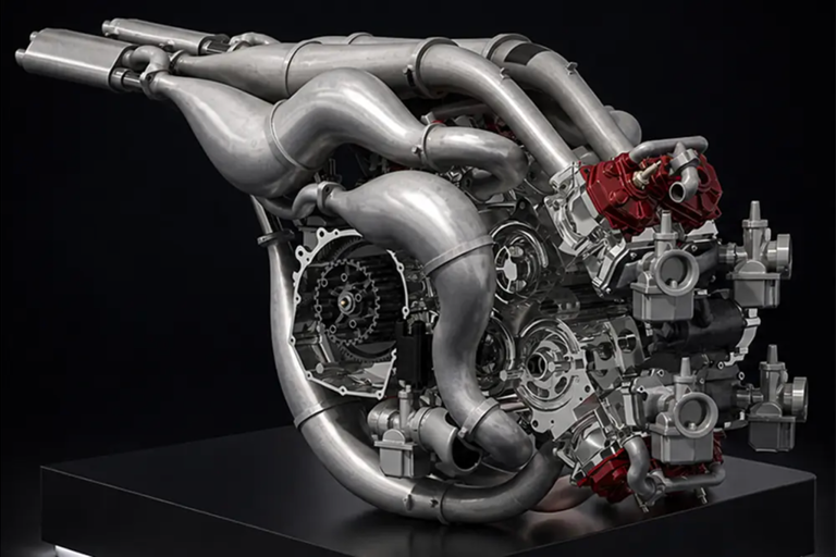 There’s a new eight-cylinder two-stroke motorcycle coming. And it ...