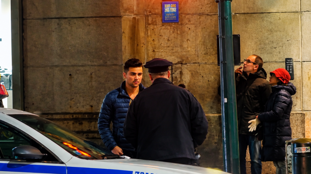 Prank social experiment tests how police respond to a fake dime bag