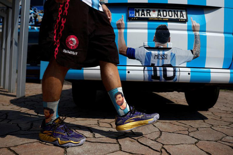 In Messi we trust - Argentina have super-fan in Czech countryside