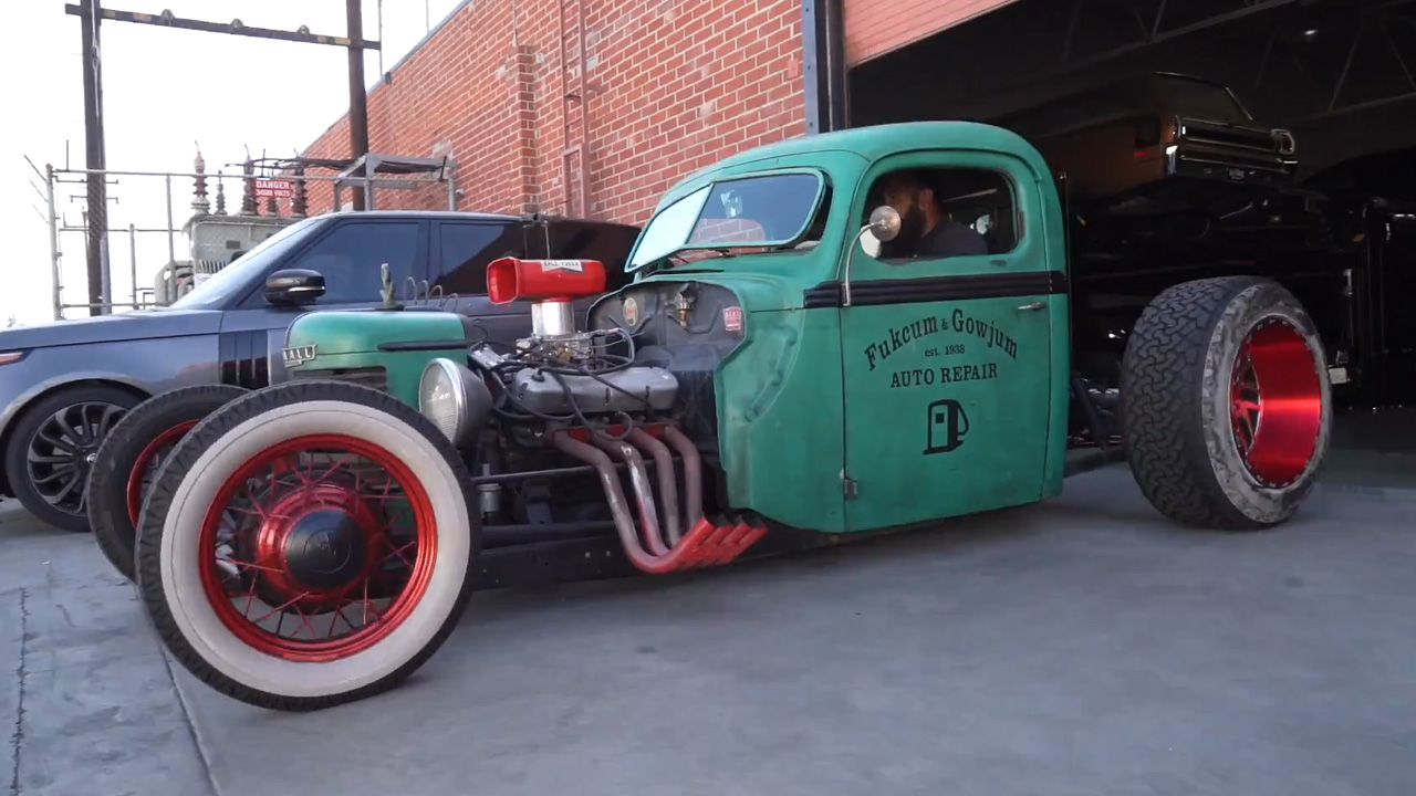 This 1938 Ford rat rod turns into a loud bar hopper
