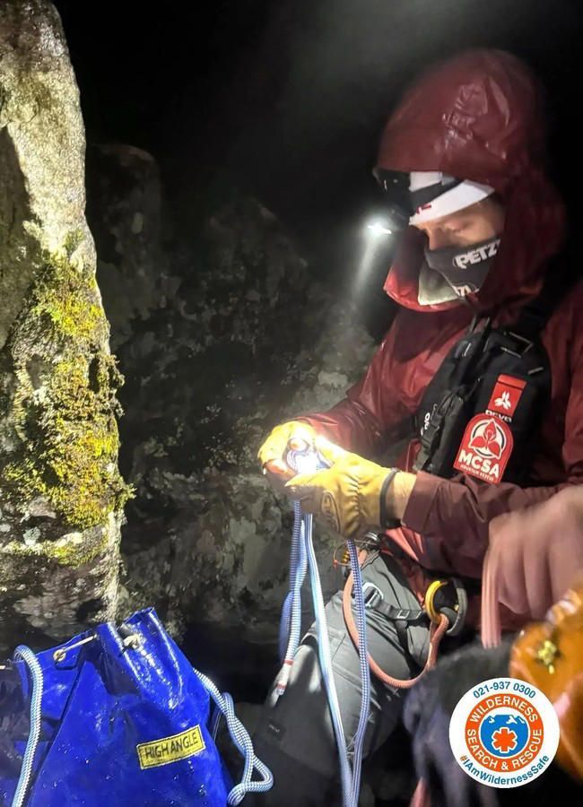 WSAR's daring rescues on Table Mountain during severe winter storms