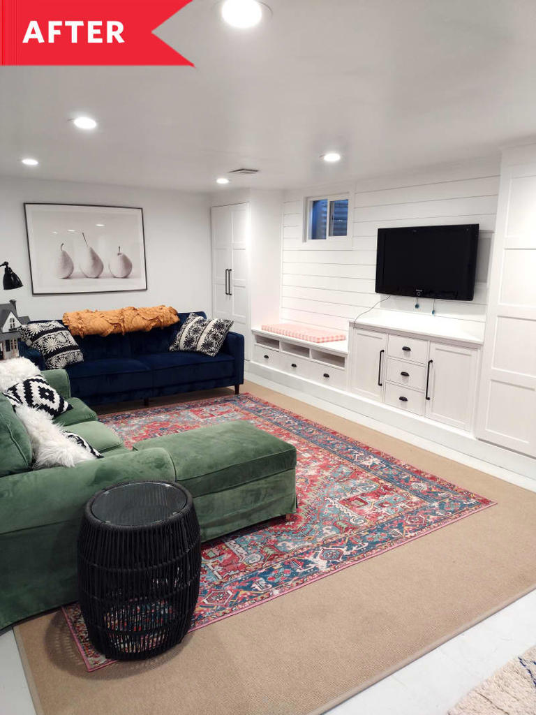 She created the ultimate IKEA toy storage - her basement is clutter-free