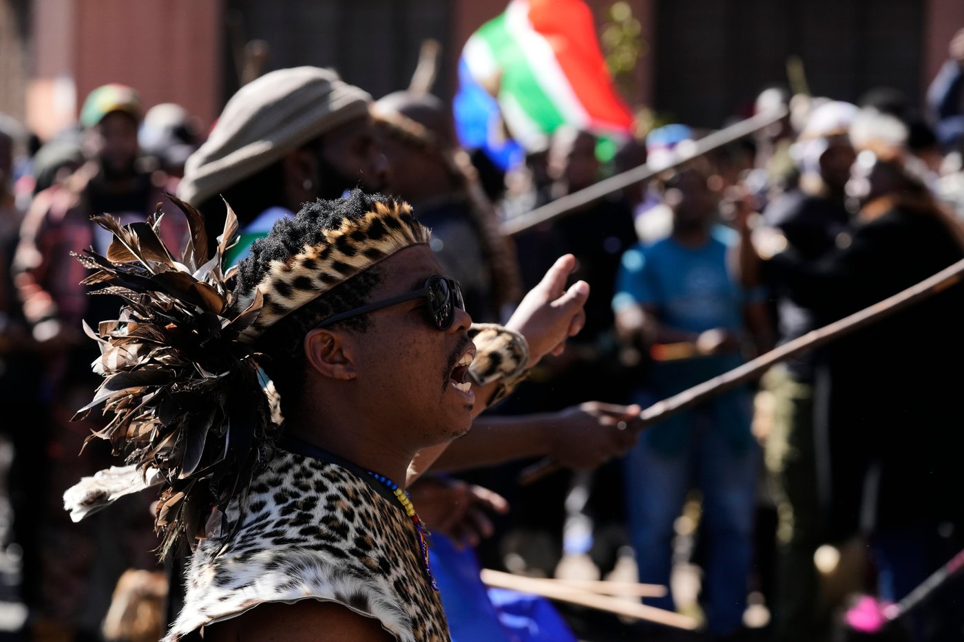 South Africa deploys police for widespread protests by groups opposing ...