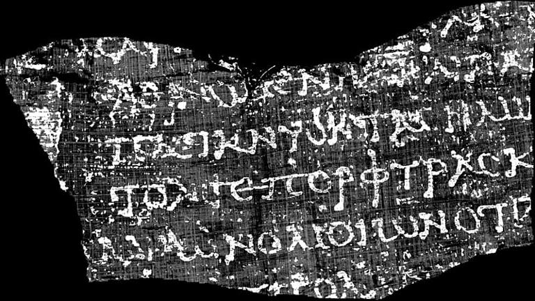 AI helps scientists decipher papyrus scroll burnt in Vesuvius eruption