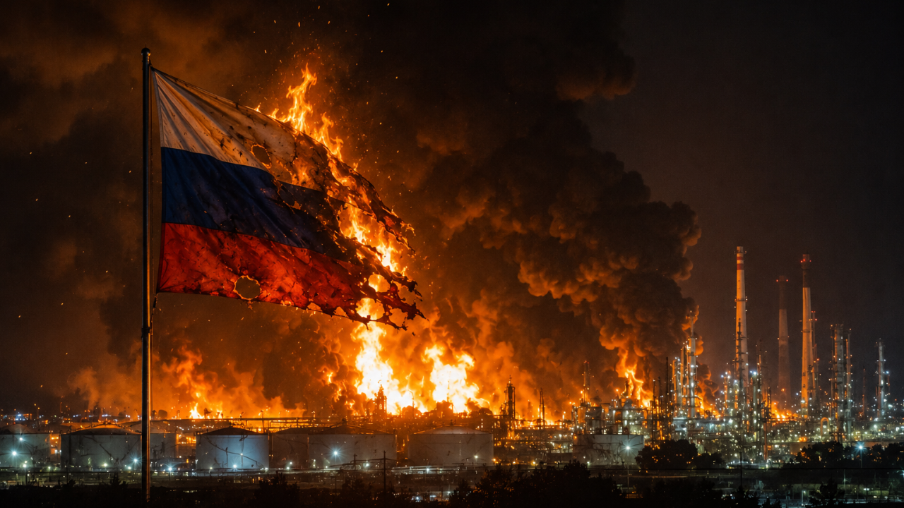 Ukraine hits two Russian refineries feeding Crimea's war machine