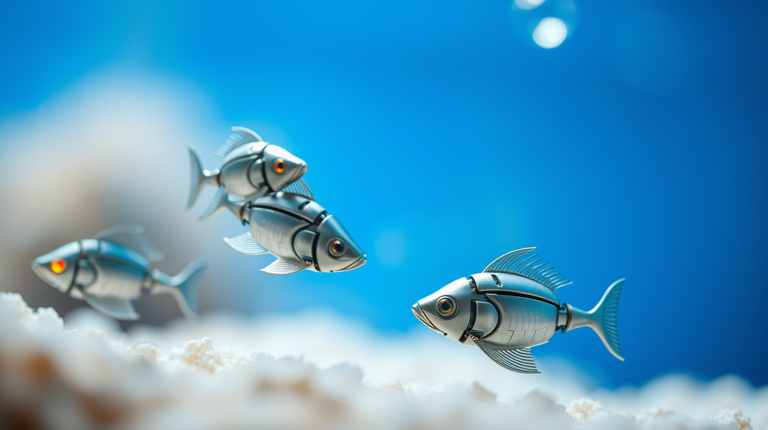 Engineers build robotic fish that swim, dock and recharge themselves ...