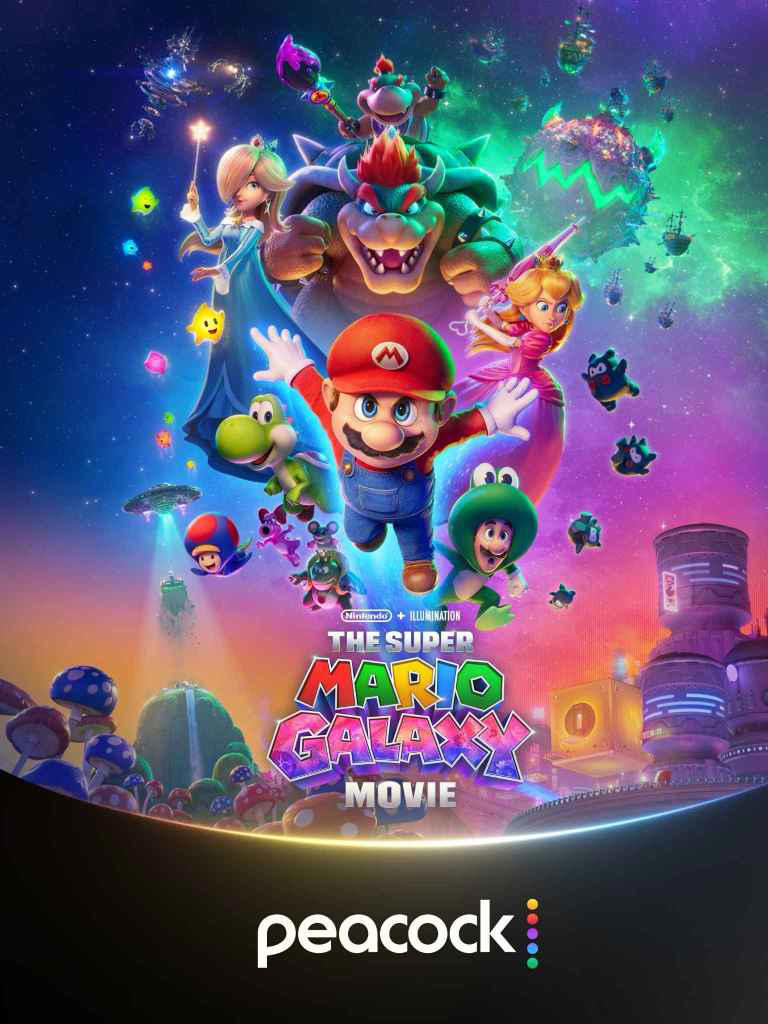 The Super Mario Galaxy movie Peacock streaming release date set for ...
