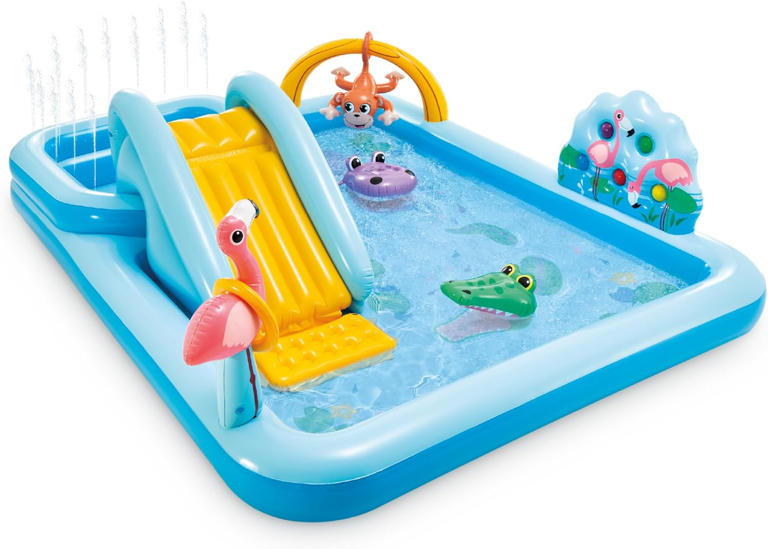 Beat the heat with these fun inflatable pools and water parks for kids