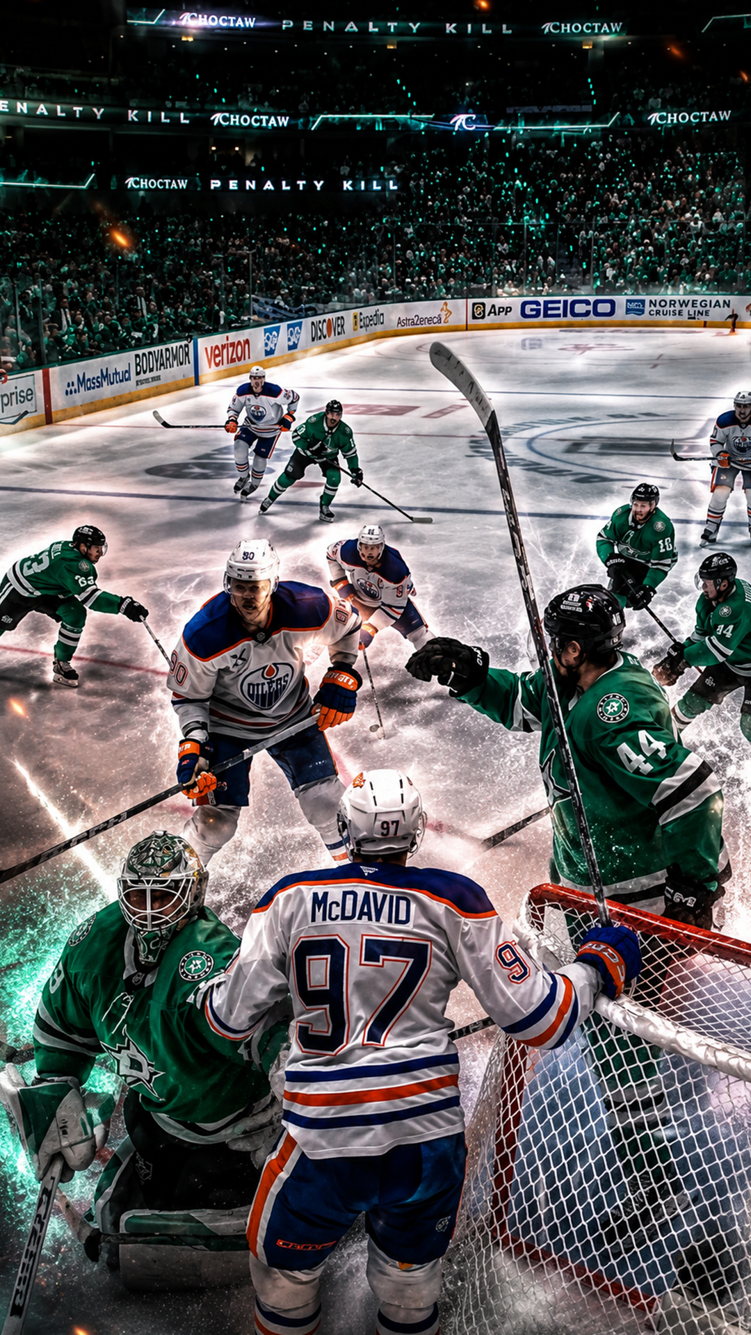 McDavid magic vs. Oettinger brick wall! #shorts #stanleycup
