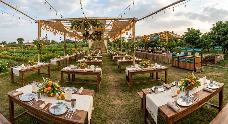 Without a wedding planner, this family hosted a zero-waste wedding for ...