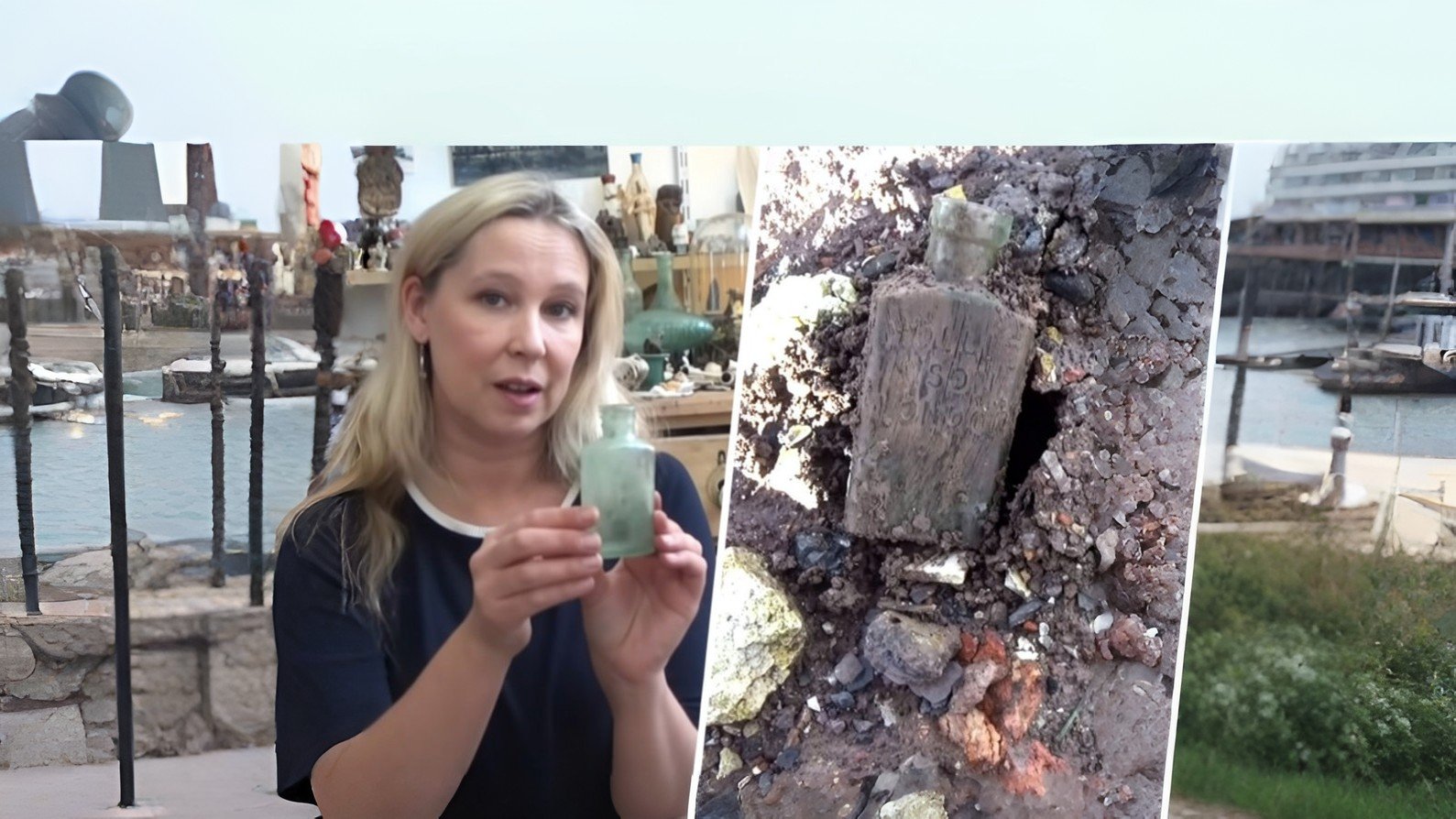 Saving a special object at low tide