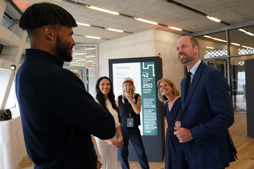 Prince William reunites with Aston Villa star following major speech on ...