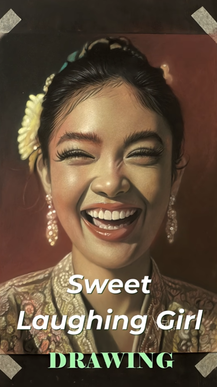 Stunning realistic girl portrait tutorial with soft shading and detail