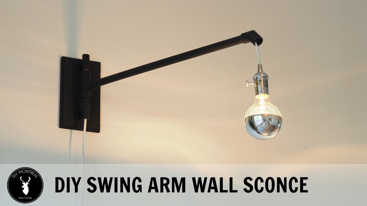 Transform your space with a DIY sconce