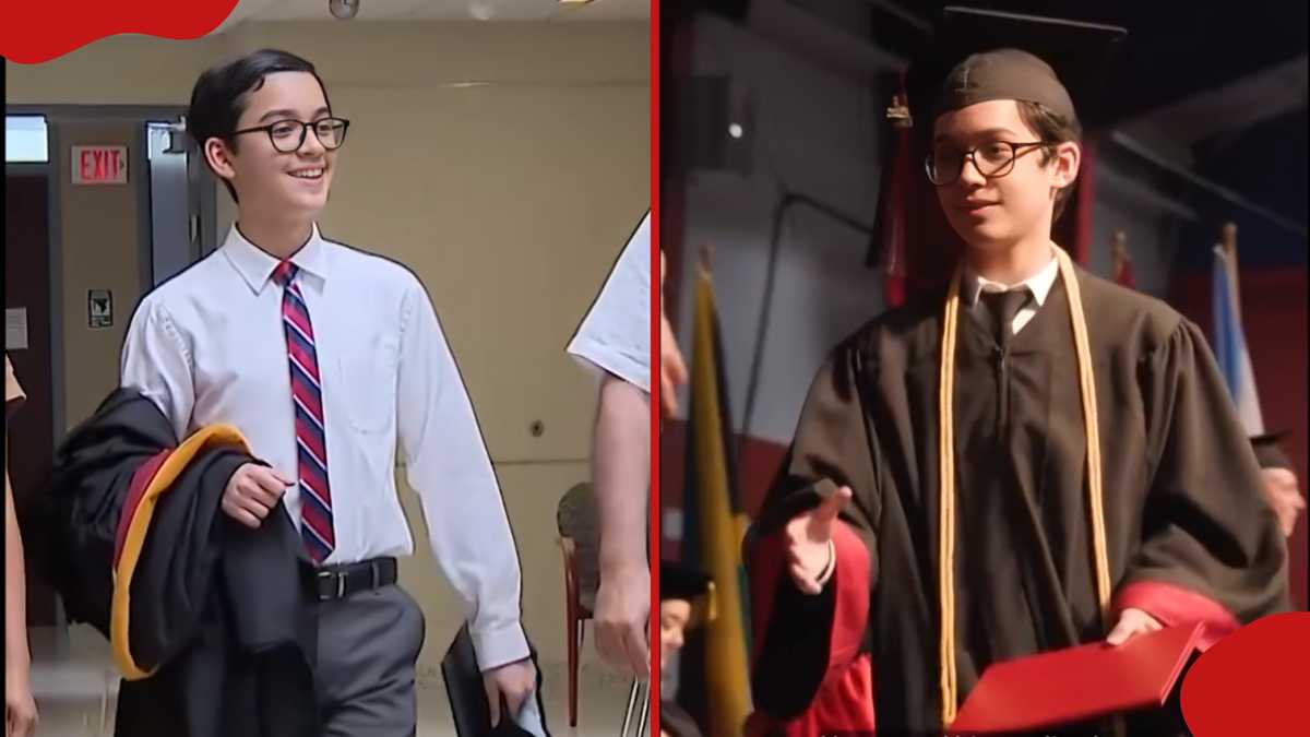 University graduate makes academic history after earning master's in ...