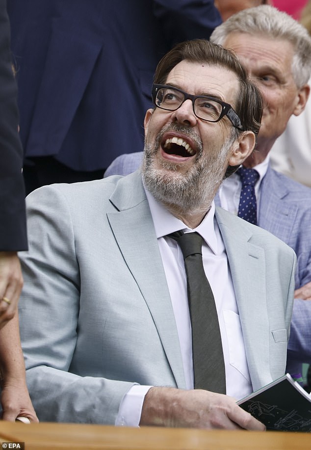 Who's who in the Royal Box at Wimbledon on day two? Celia Imrie and ...