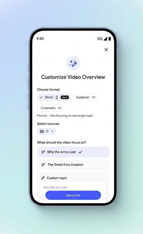Google thinks you’re too lazy to read your own notes, launches AI video ...