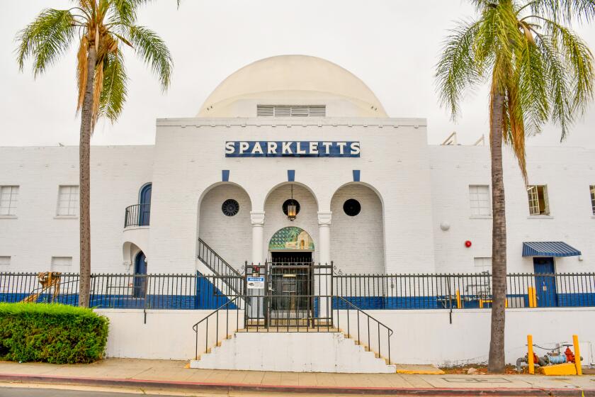 The Sparkletts building is now a historic monument. What's next for LA ...