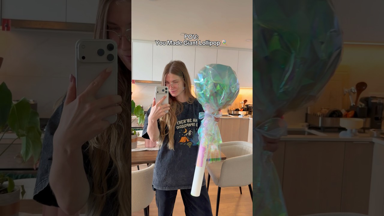 DIY giant lollipop 🍭| Sweet & cute gift idea 🎁