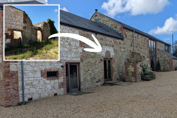 Former derelict barn wins conservation award after amazing restoration