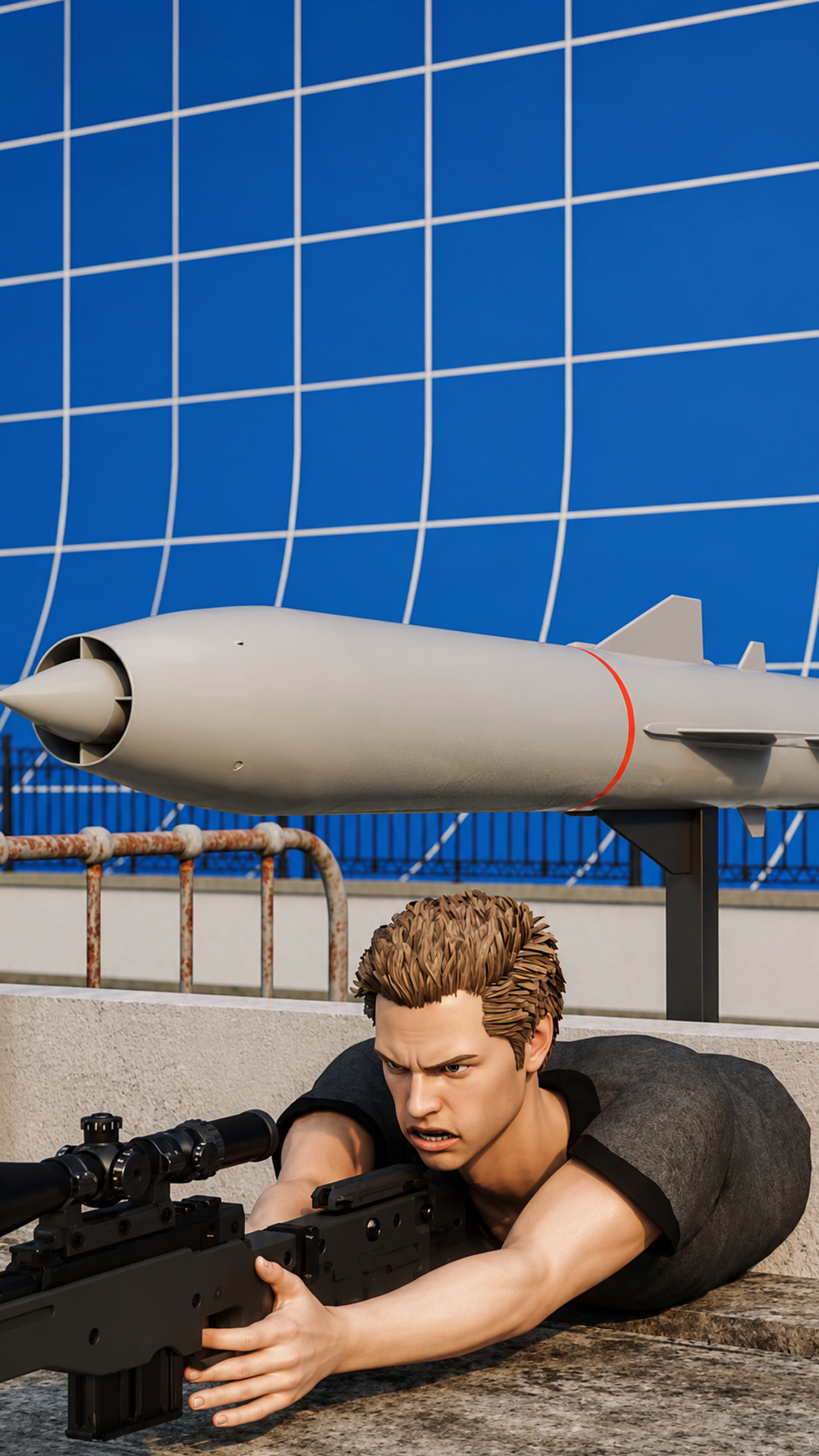 Is a missile really faster than a bullet?