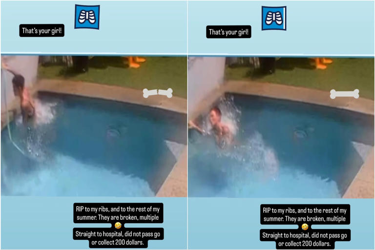 Batwoman star Ruby Rose breaks multiple ribs in painful pool fall