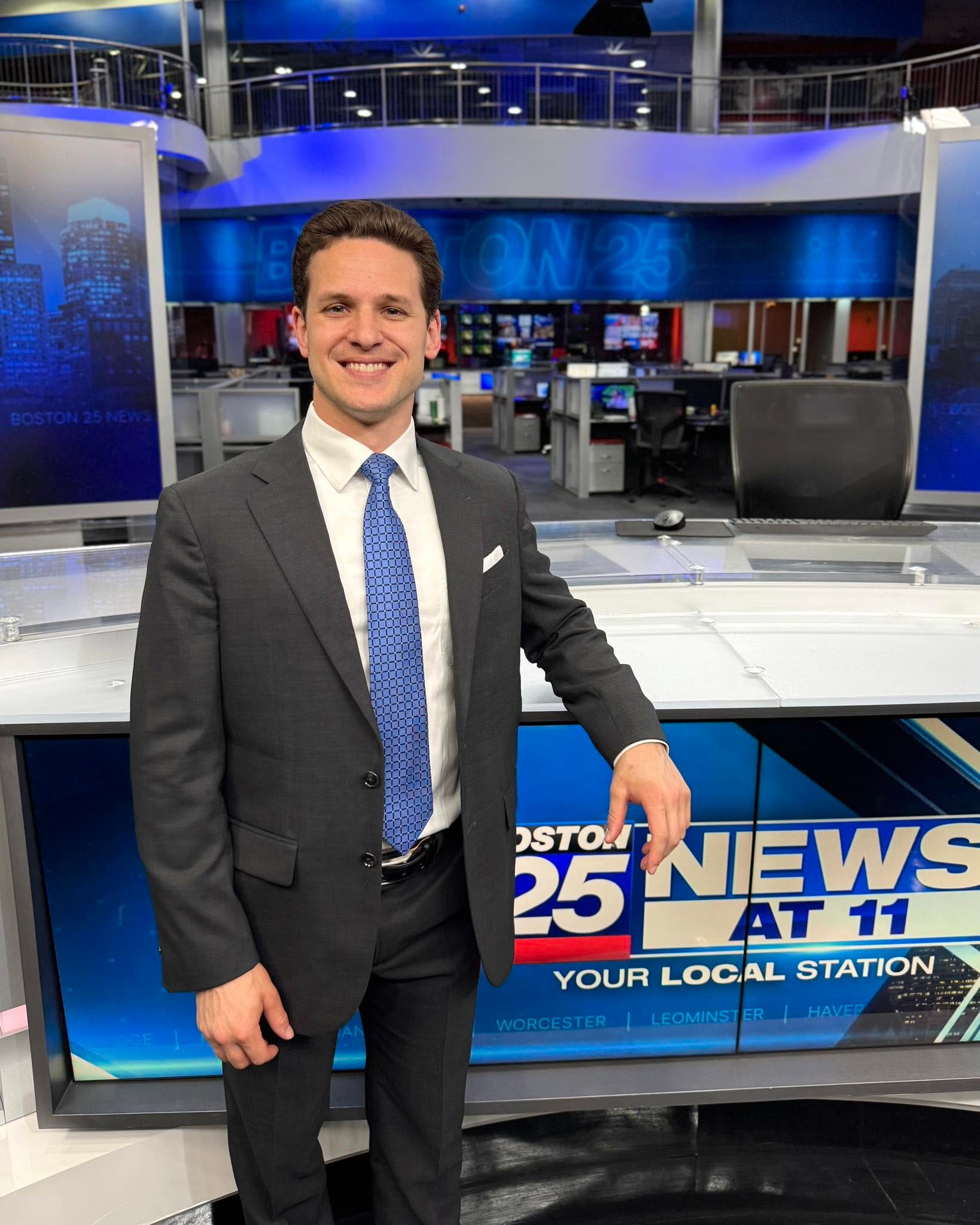 Tucker Antico, meteorologist at Boston 25, leaves TV station