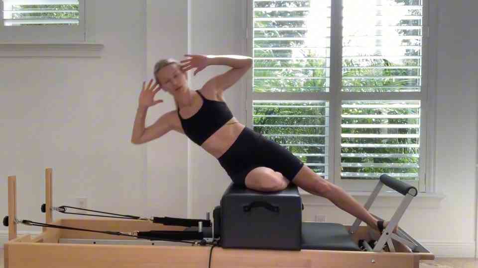 Pilates reformer exercises for strength & flexibility